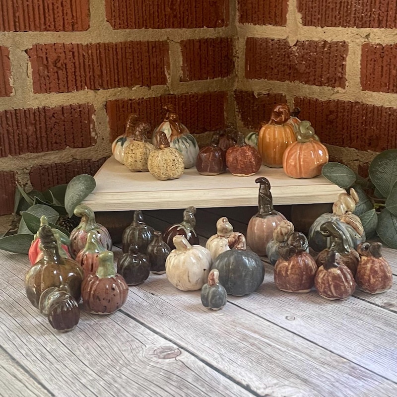 Ceramic Pumpkins - Etsy