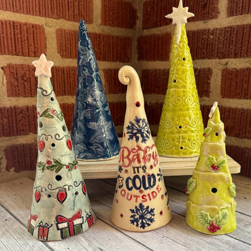 Ceramic Luminary - Etsy