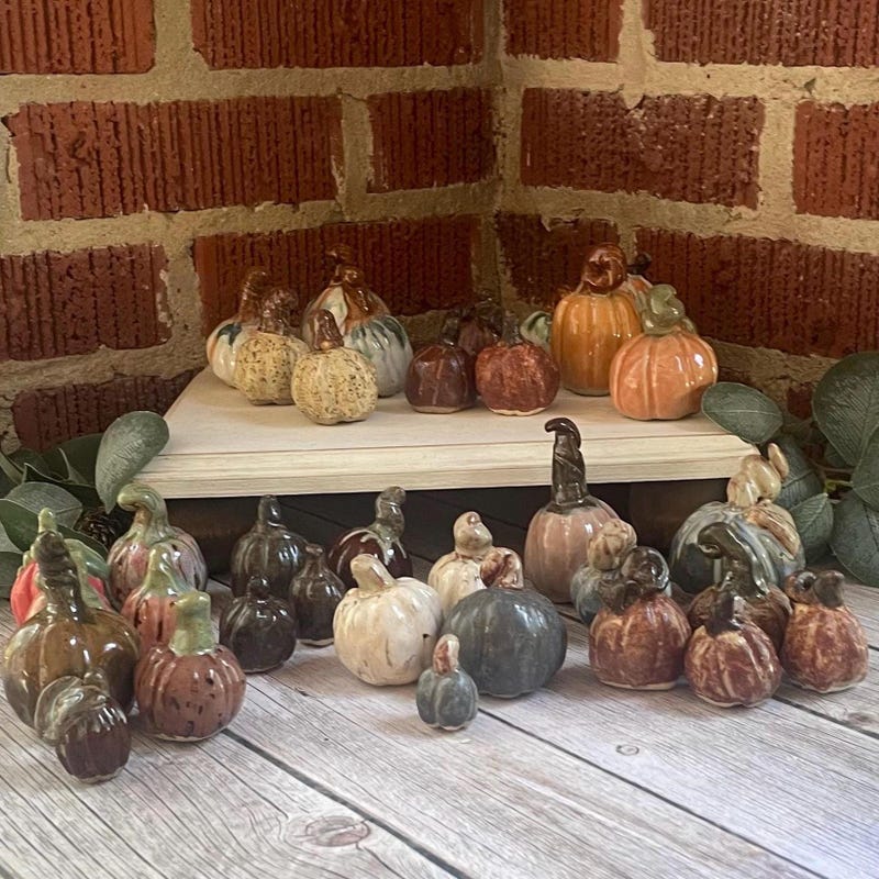 Ceramic Pumpkin - Etsy