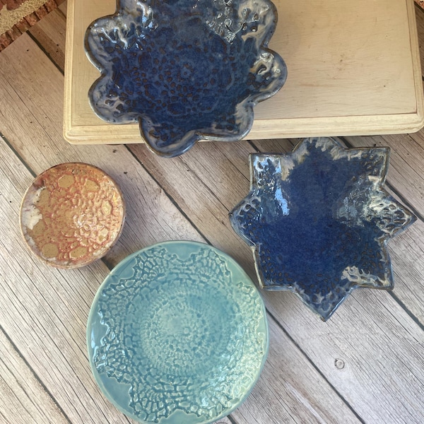 Lace Pottery - Etsy