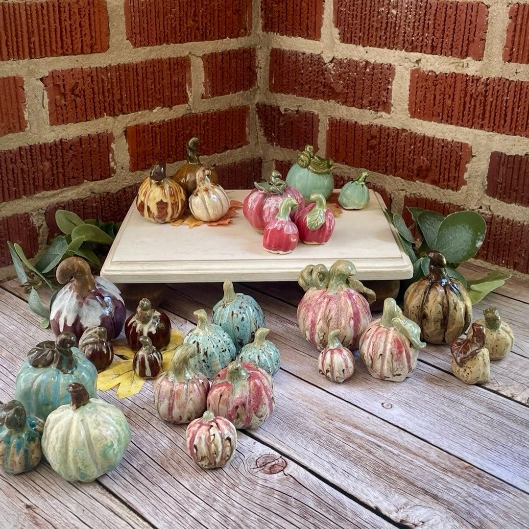 Small Ceramic Pumpkins - Etsy