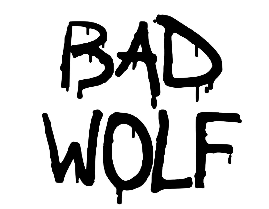 Bad Wolf Decal Doctor Who Inspired Bad Wolf Vinyl Decal - Rose Tyler ...