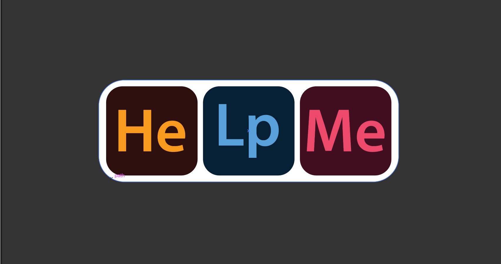 Help Me Sticker | Graphic Design Keyboard Art Decal | Funny Laptop ...