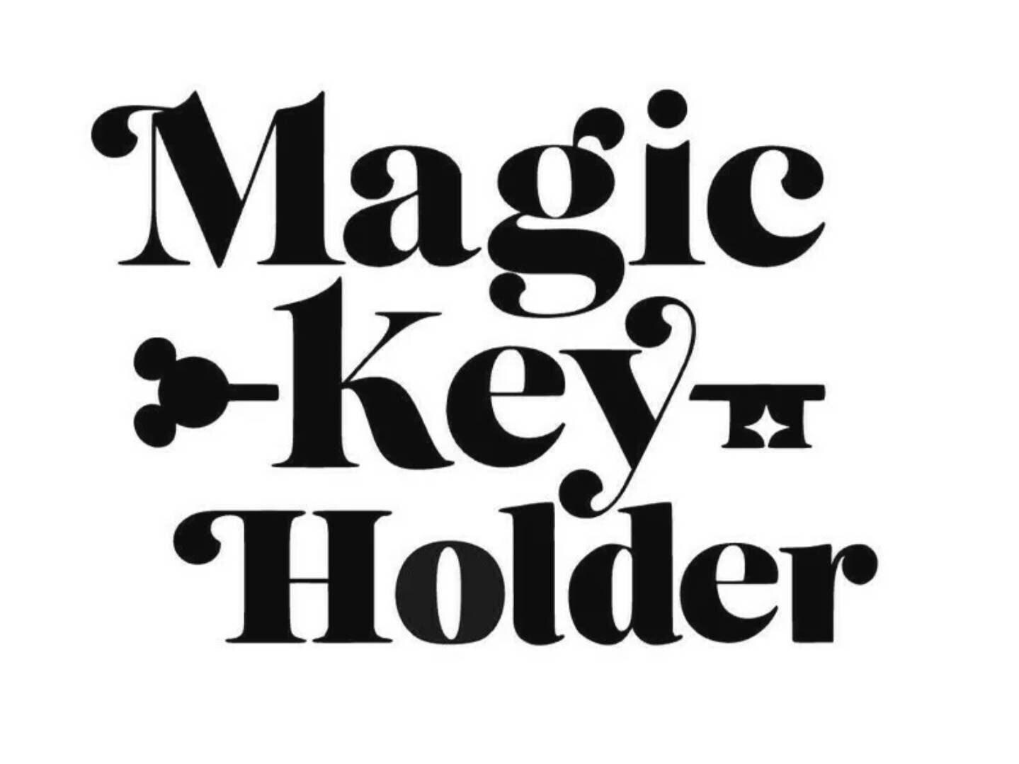 Magic Key Holder Vinyl Decal: Disneyland Car Sticker - Etsy