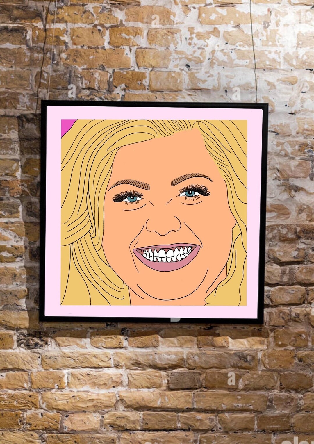 Gemma Collins Gemma Collins Gift Gemma Collins Print Greeting Card Art ...