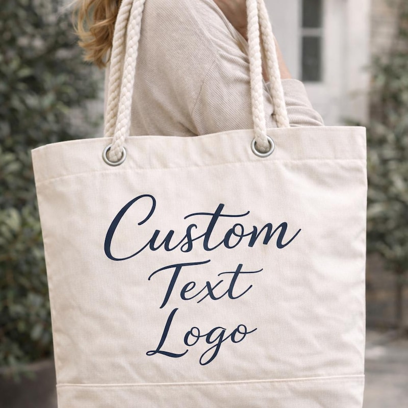 Eco Friendly Logo Bags - Etsy