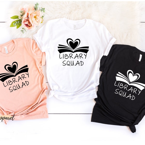 Library Shirt - Etsy