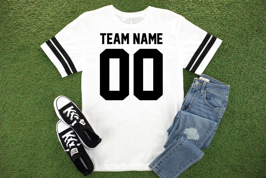 Make Your Own Name and Number Jersey, Personalized Football Jersey ...