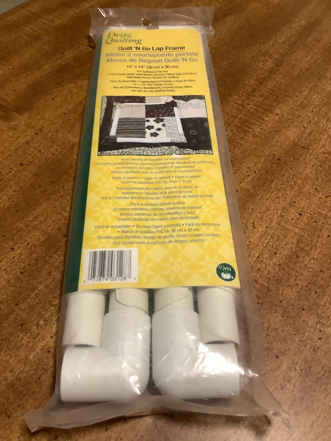 Dritz Quilting Quilt ‘N Go Lap Frame 14”x14” Item 3128 NEW in Plastic ...