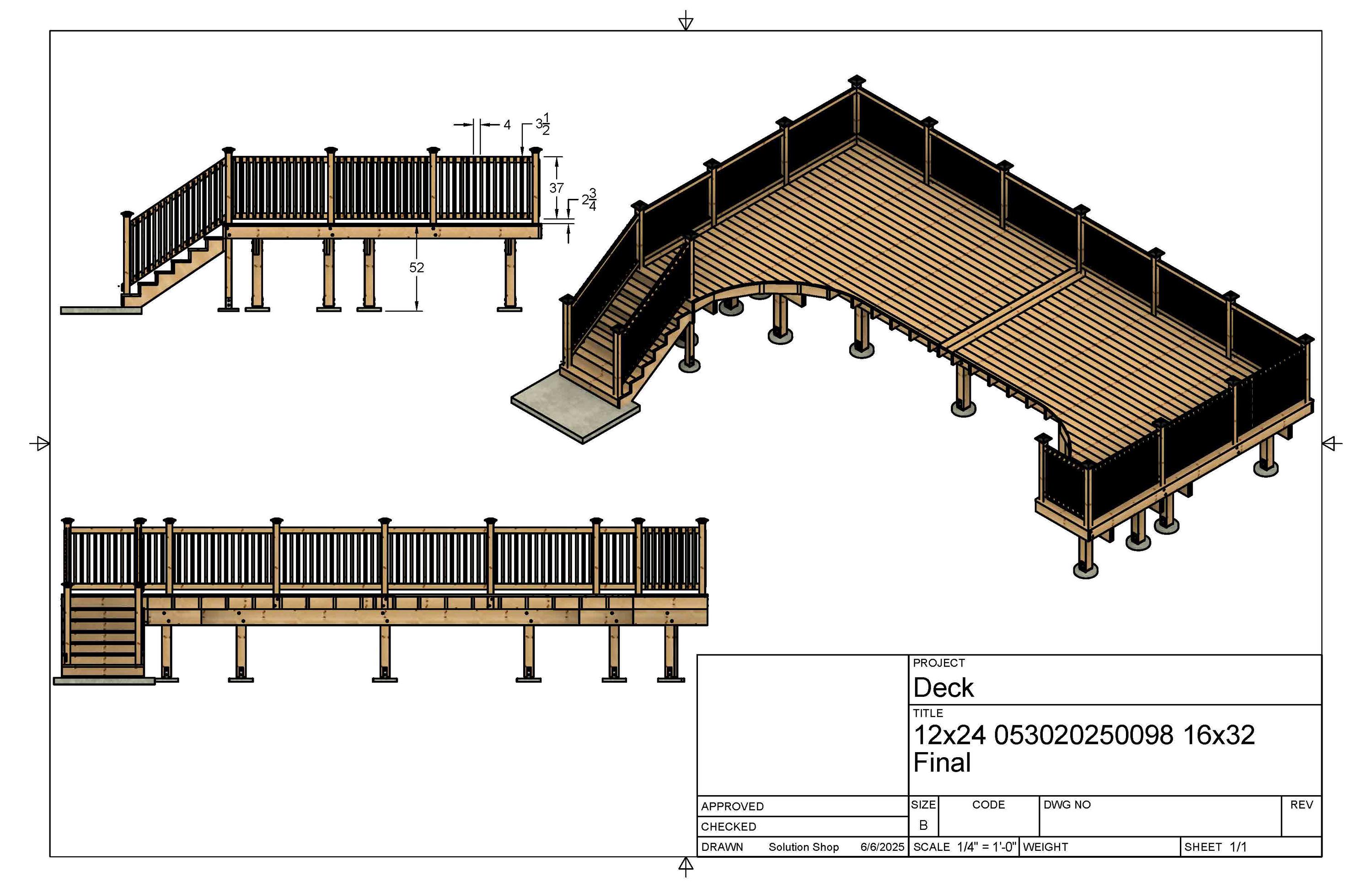 Plans for Above Ground Pool Deck , 12x24' Oval Pool. - Etsy