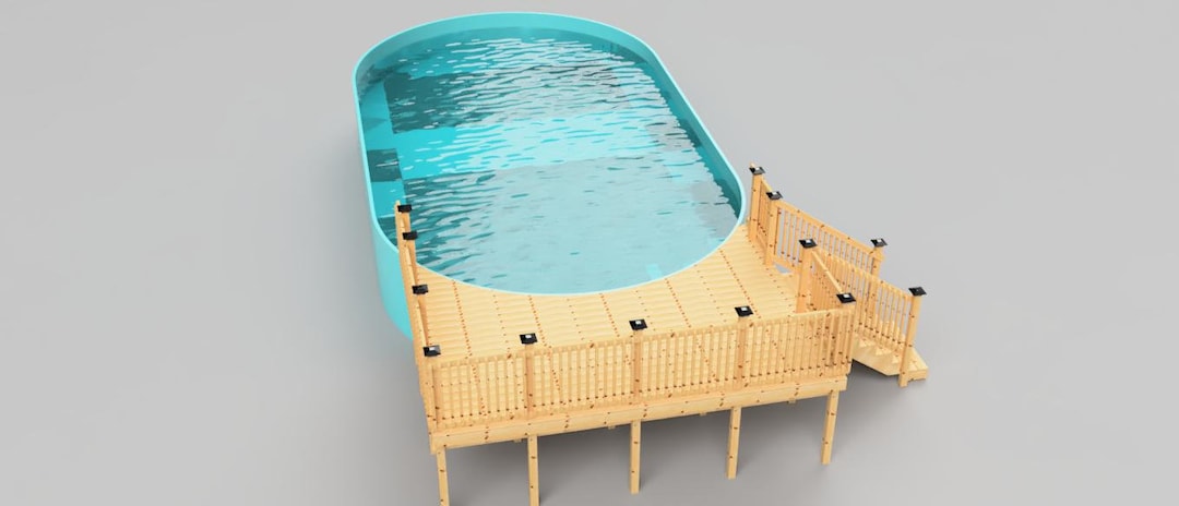 Plans for Above Ground 12x16 Pool Deck(right Entry) for an 18x33 Oval ...