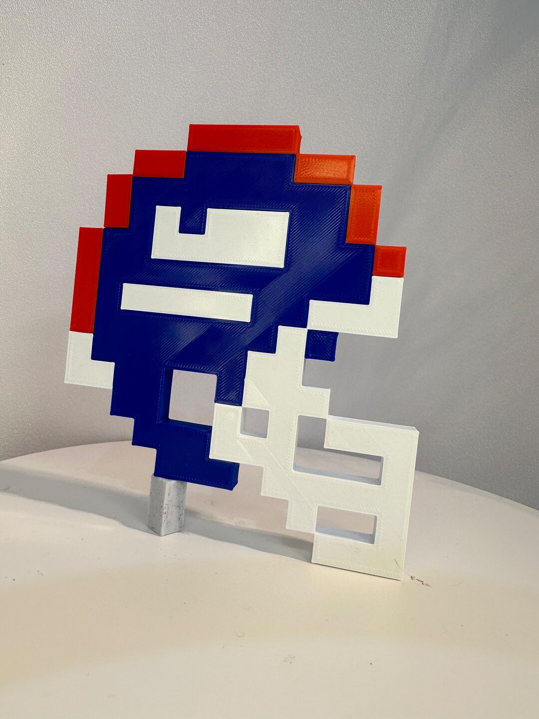 Tecmo Super Bowl Giants Helmet 8 Bit - Etsy