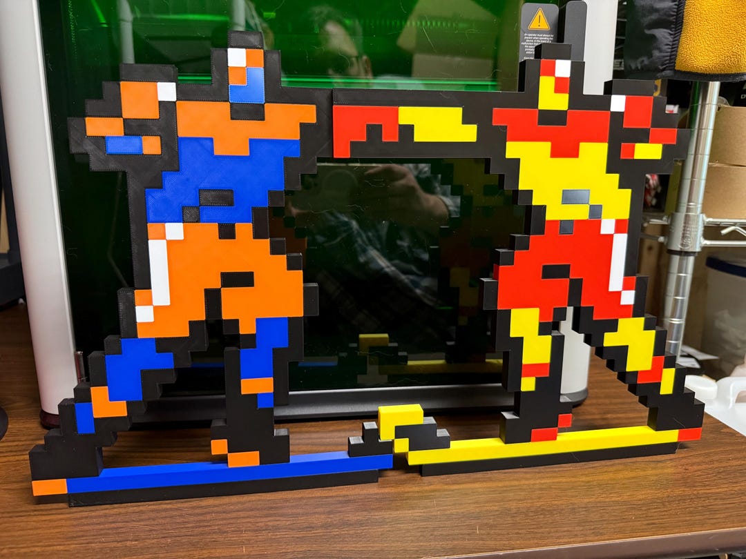 Blades of Steel Fight Scene 8 Bit Ice Hockey Nintendo Large - Etsy