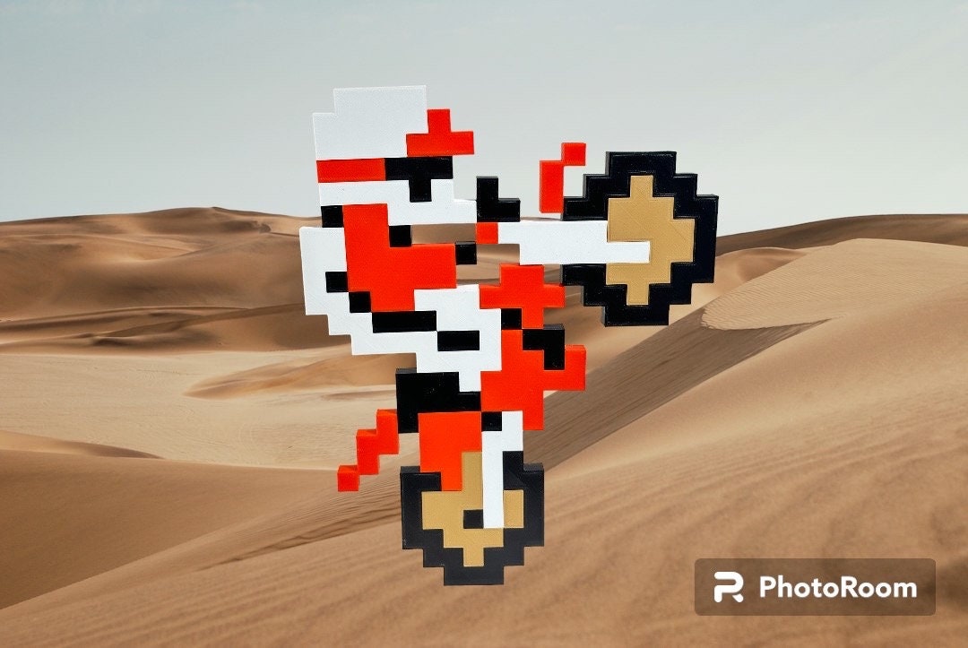 Excite Bike Wheelie Display 8 Bit - Etsy