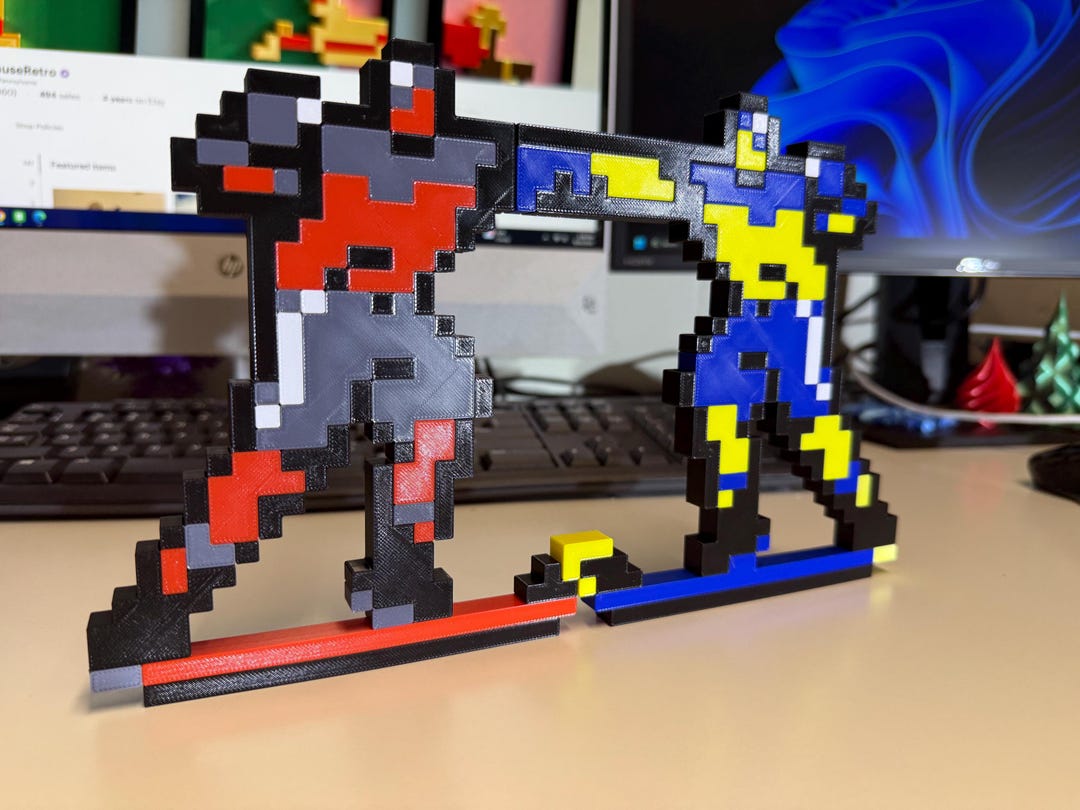 Blades of Steel Fight Scene 8 Bit Ice Hockey Nintendo Regular - Etsy