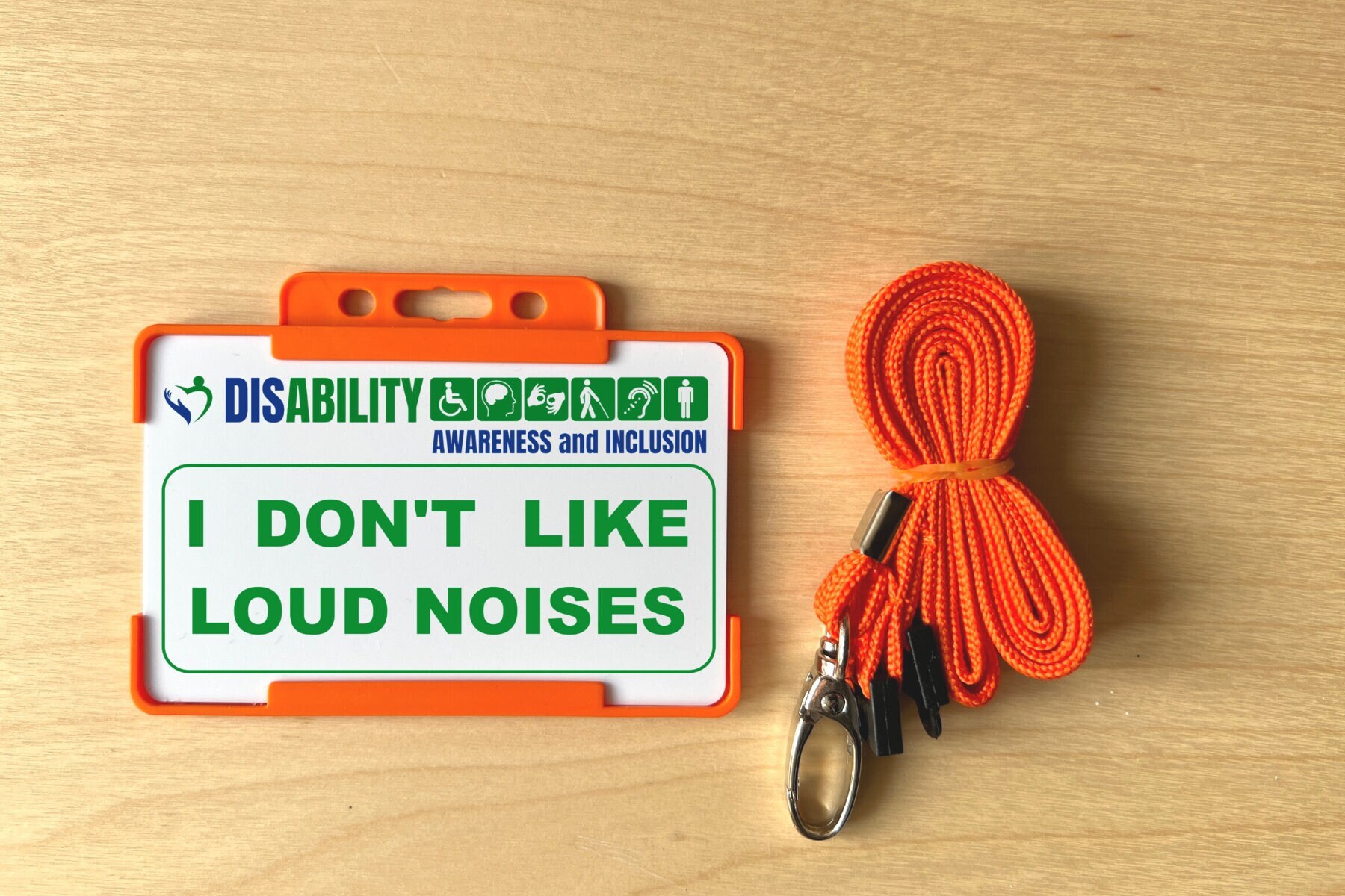 I Don't Like Loud Noises Disability Awareness & Inclusion Card choose ...
