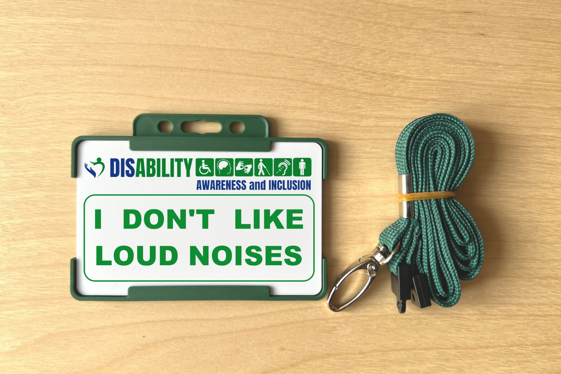 I Don't Like Loud Noises Disability Awareness & Inclusion Card choose ...