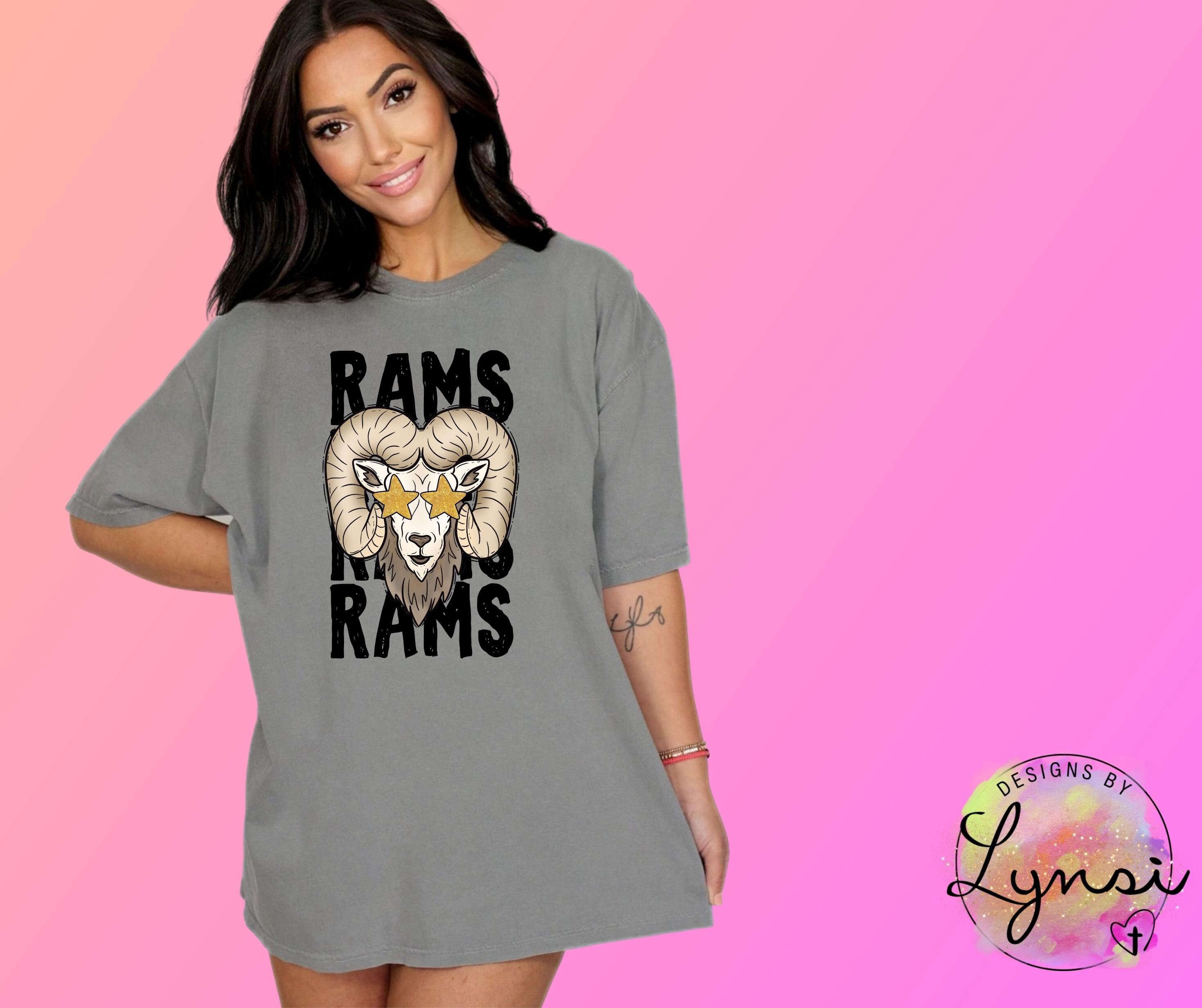 Rams Preppy Mascot PNG Digital Design - Ram Mascot - School Spirit ...