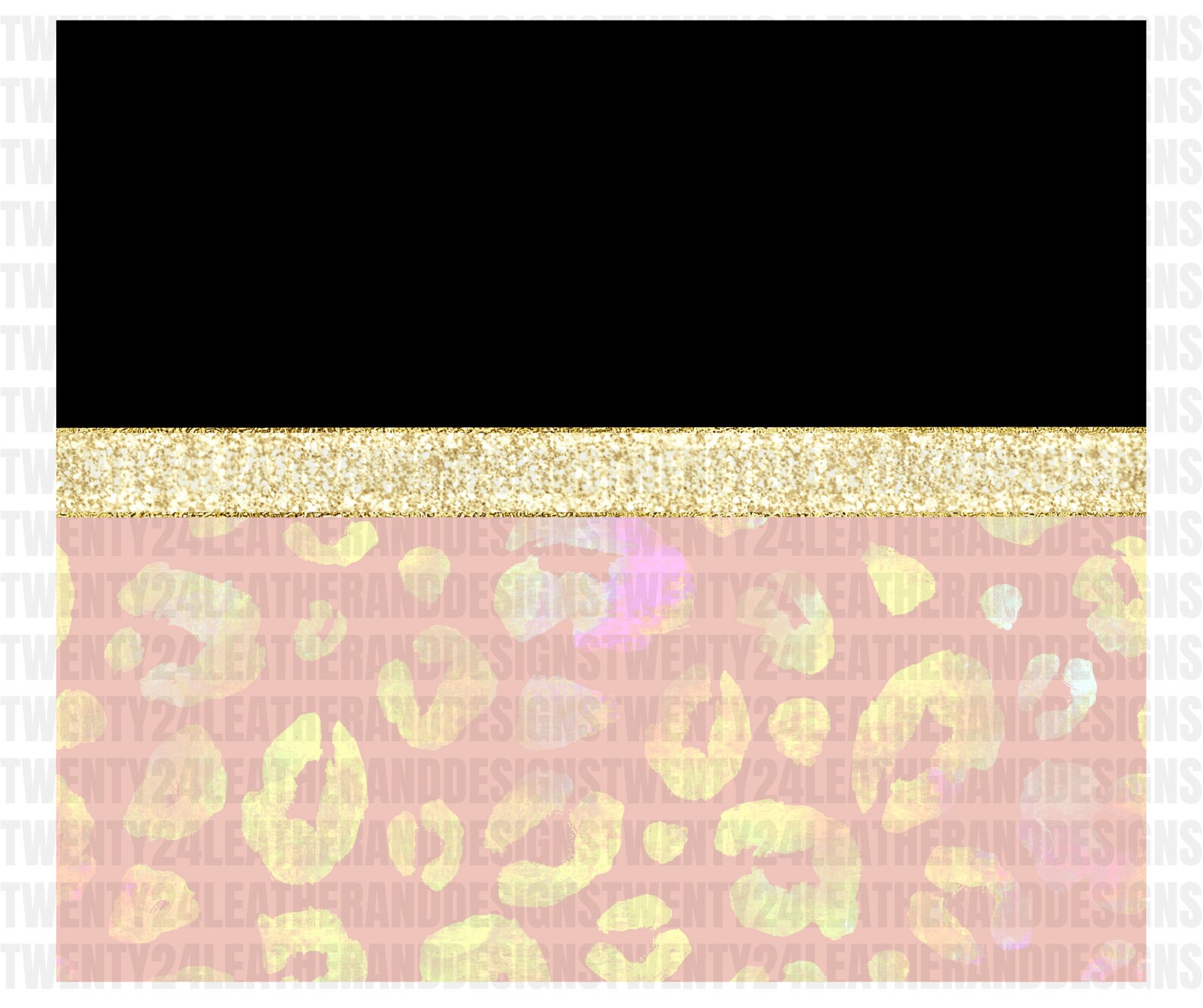 Rose Gold Leopard Tumbler Design PNG - Sublimation Designs - 20oz ...