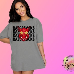 Razorbacks Preppy Mascot PNG Digital Design - Razorback Mascot - School ...