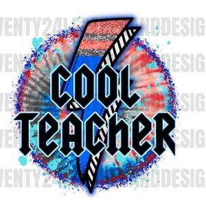 School Grade Tie Dye BUNDLE of 9 - PNG File for Sublimation - Teaching ...