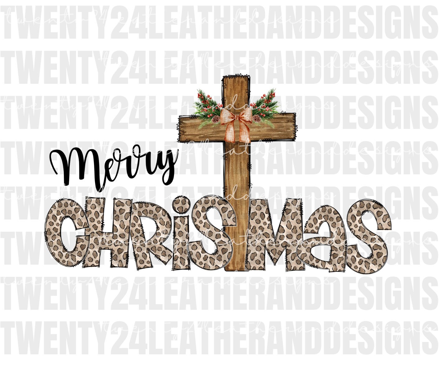 Christmas Cross PNG Digital Download Sublimation Design - Etsy