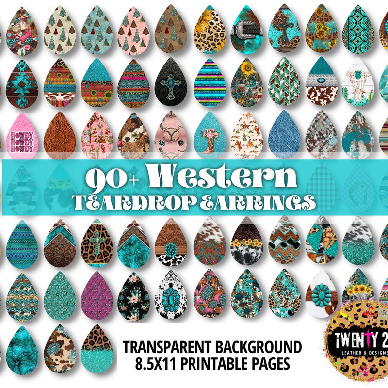 Western Earrings - Etsy