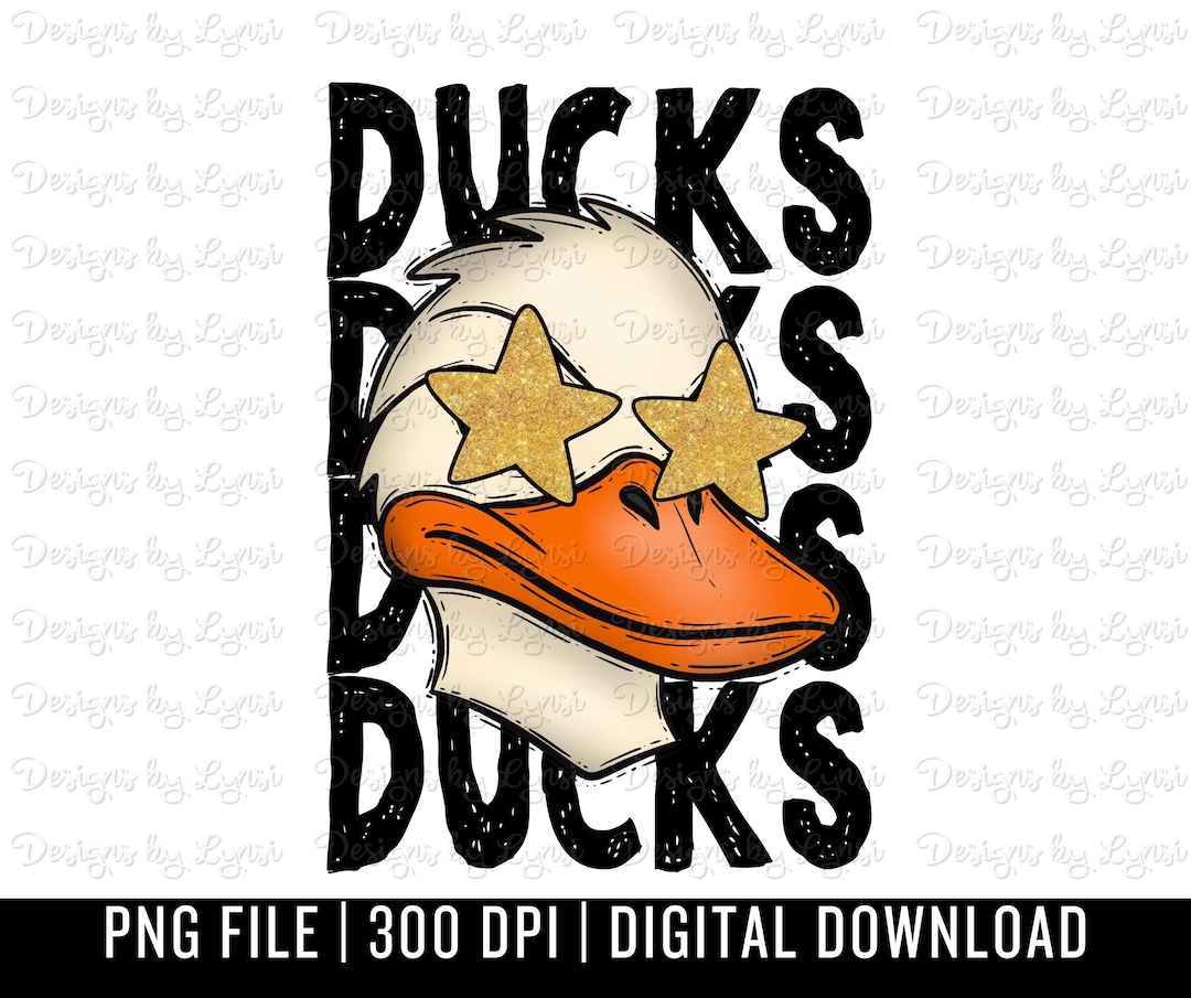 Duck Preppy Mascot PNG Digital Design - Duck Mascot - School Spirit ...