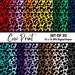 Rainbow Cow Print Digital Paper JPG - Scrapbook Paper 12x12 - Cow ...