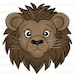 Lion School Mascot Doodle Clipart PNG Digital Design Lion Hand Drawn ...