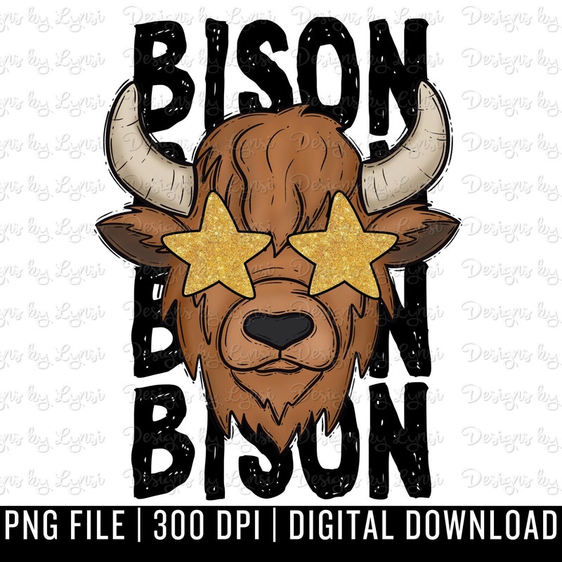 Bison - Etsy