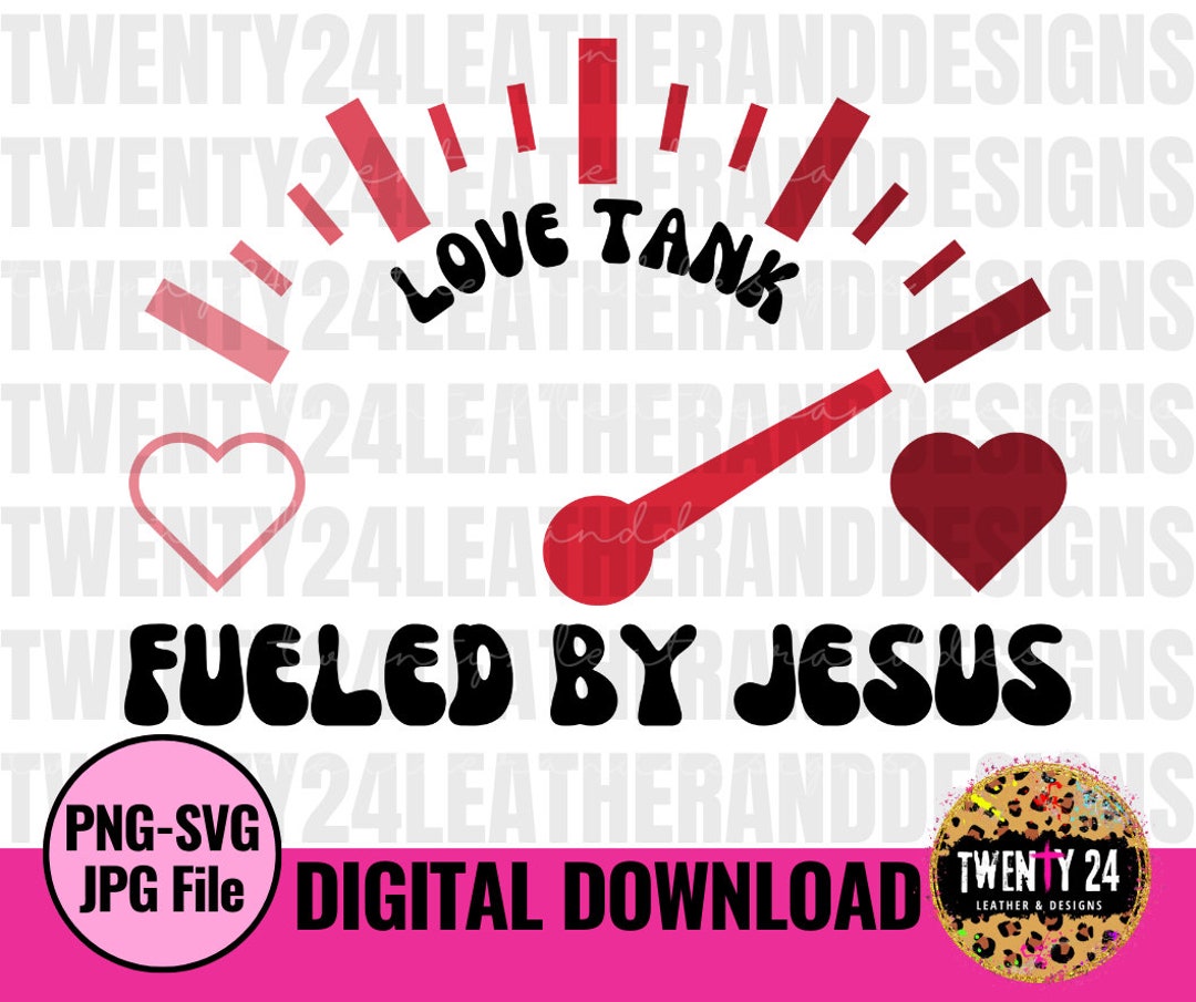 Fueled by Jesus Sublimation Png/svg/jpg Digital Design Graphic Tshirt ...