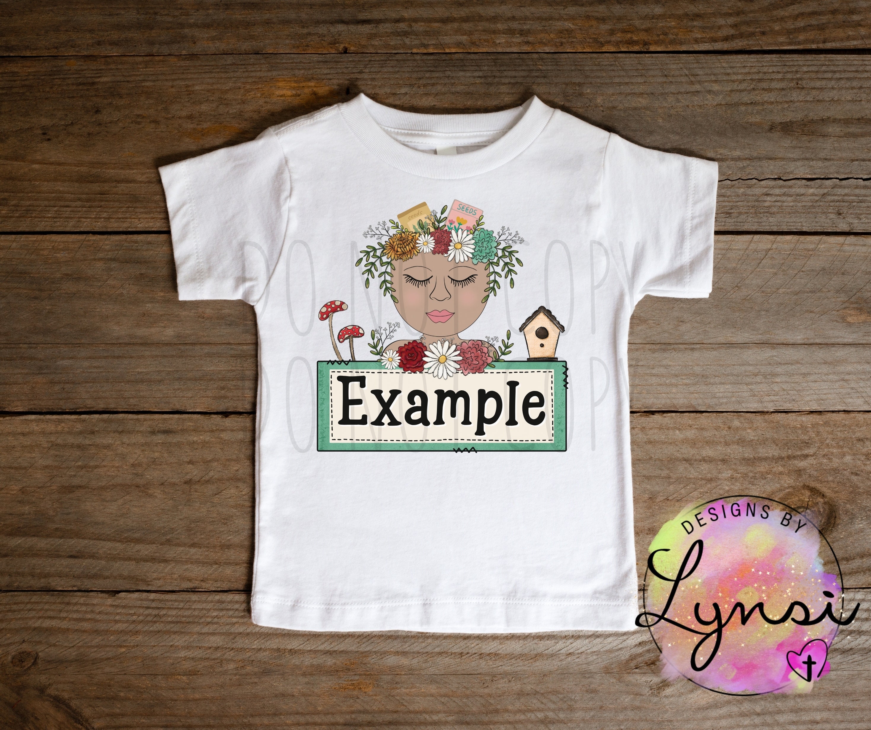 Plant Lady Name Plate PNG Digital Design - Plant Lover Sublimation ...