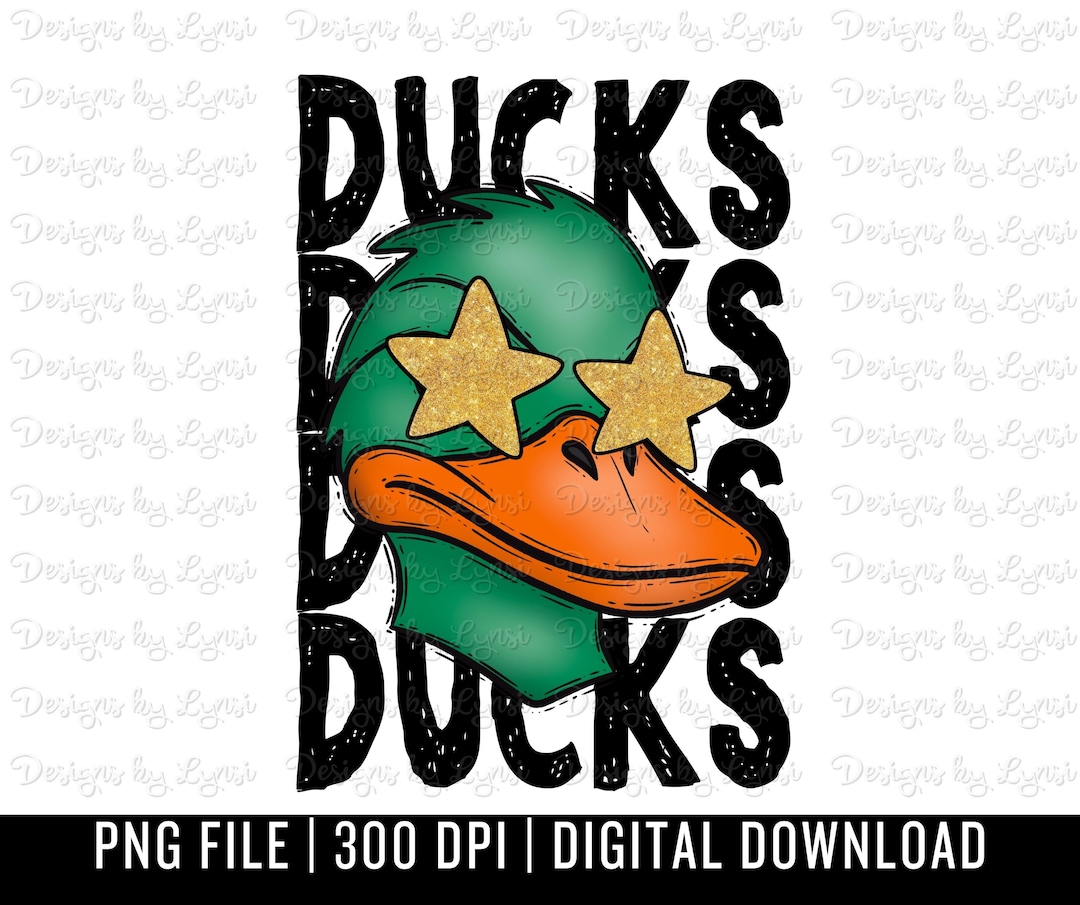 Duck Preppy Mascot PNG Digital Design - Duck Mascot - School Spirit ...