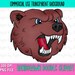 Bear School Mascot Doodle Clipart PNG Digital Design Bear - Etsy