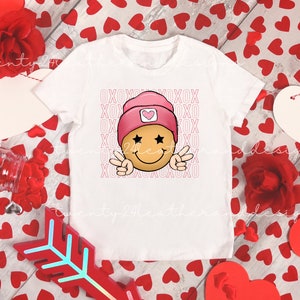 Smiley Face XOXO PNG Digital Download Sublimation Design Valentine ...