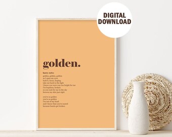 Harry Styles Lyric Print - Etsy