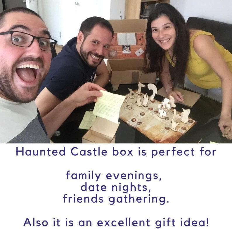 Interactive Mystery Adventure | Escape Room in a Box Game | Haunted ...