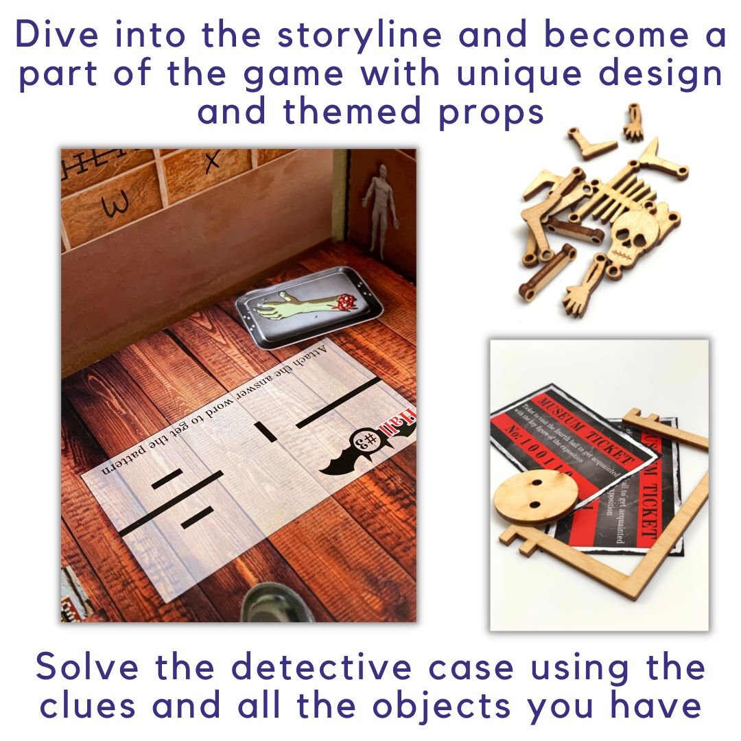 Vampire's Tale | Escape Room Game in a Box | Interactive Mystery Puzzle ...