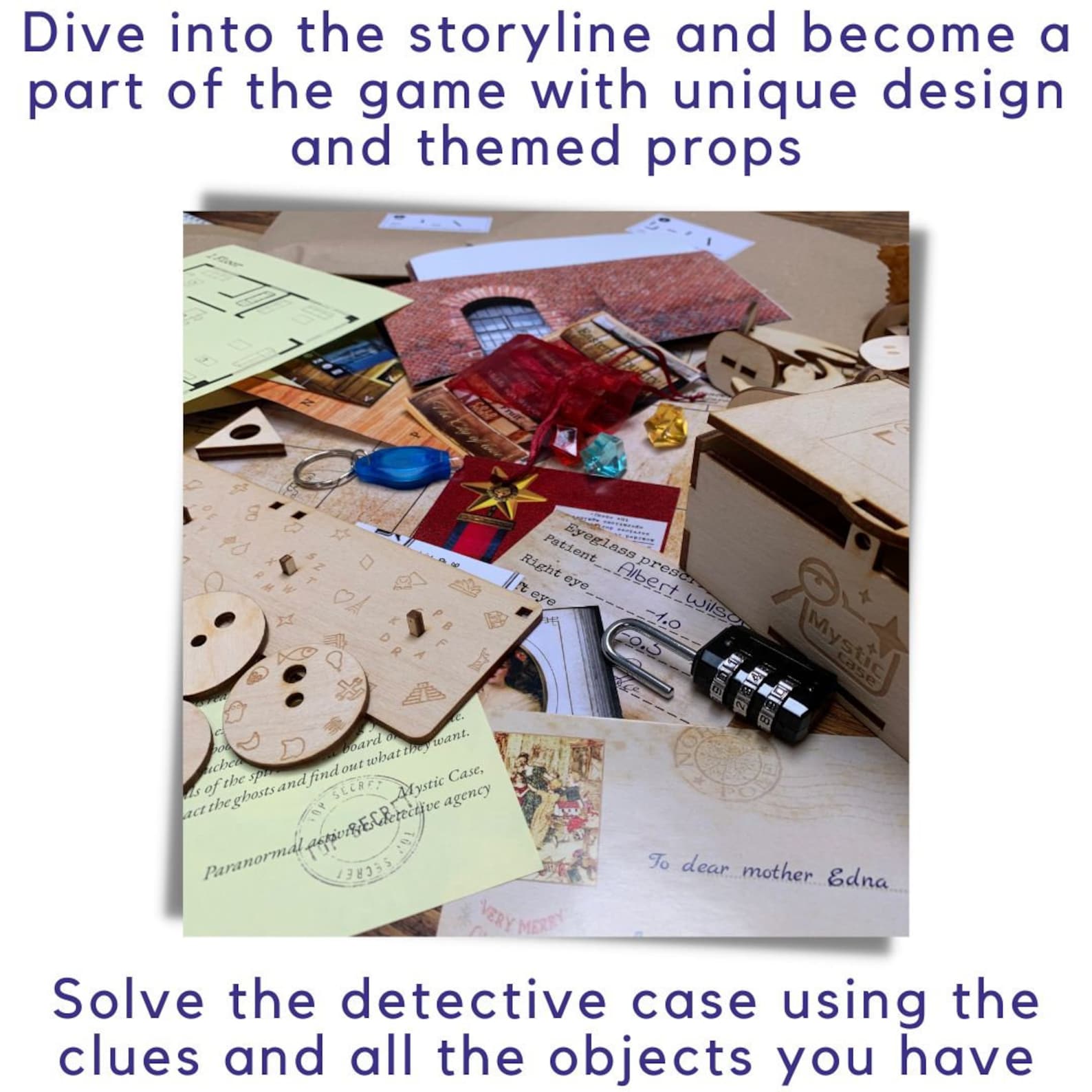 Interactive Mystery Adventure | Escape Room in a Box Game | Haunted ...