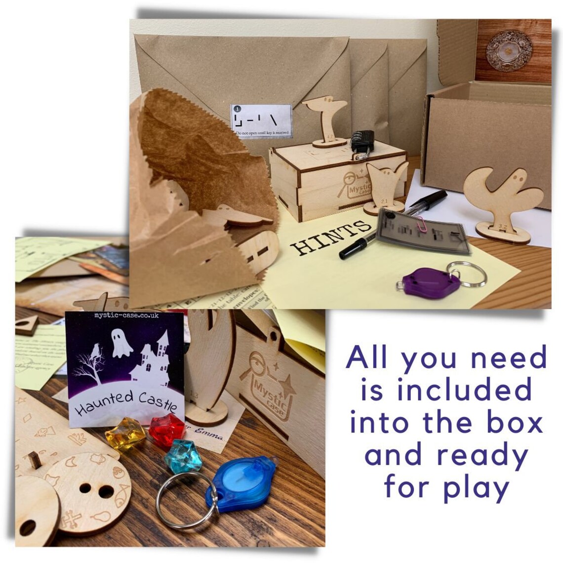 Interactive Mystery Adventure | Escape Room in a Box Game | Haunted ...