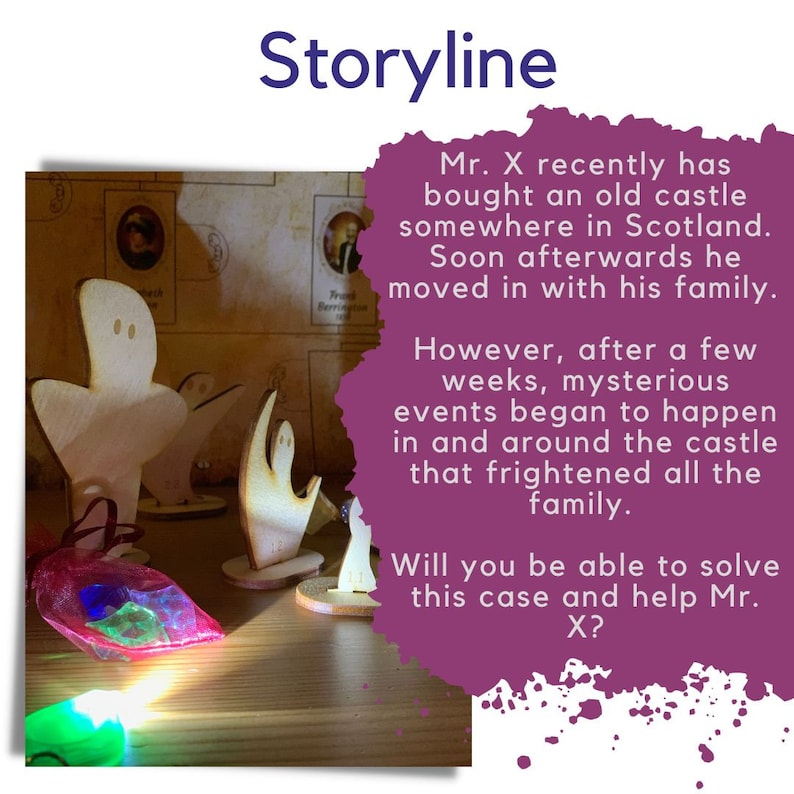 Interactive Mystery Adventure | Escape Room in a Box Game | Haunted ...