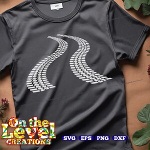 Tire Treads Svg Dxf Png Eps Download Tracks Cricut Cutfile - Etsy