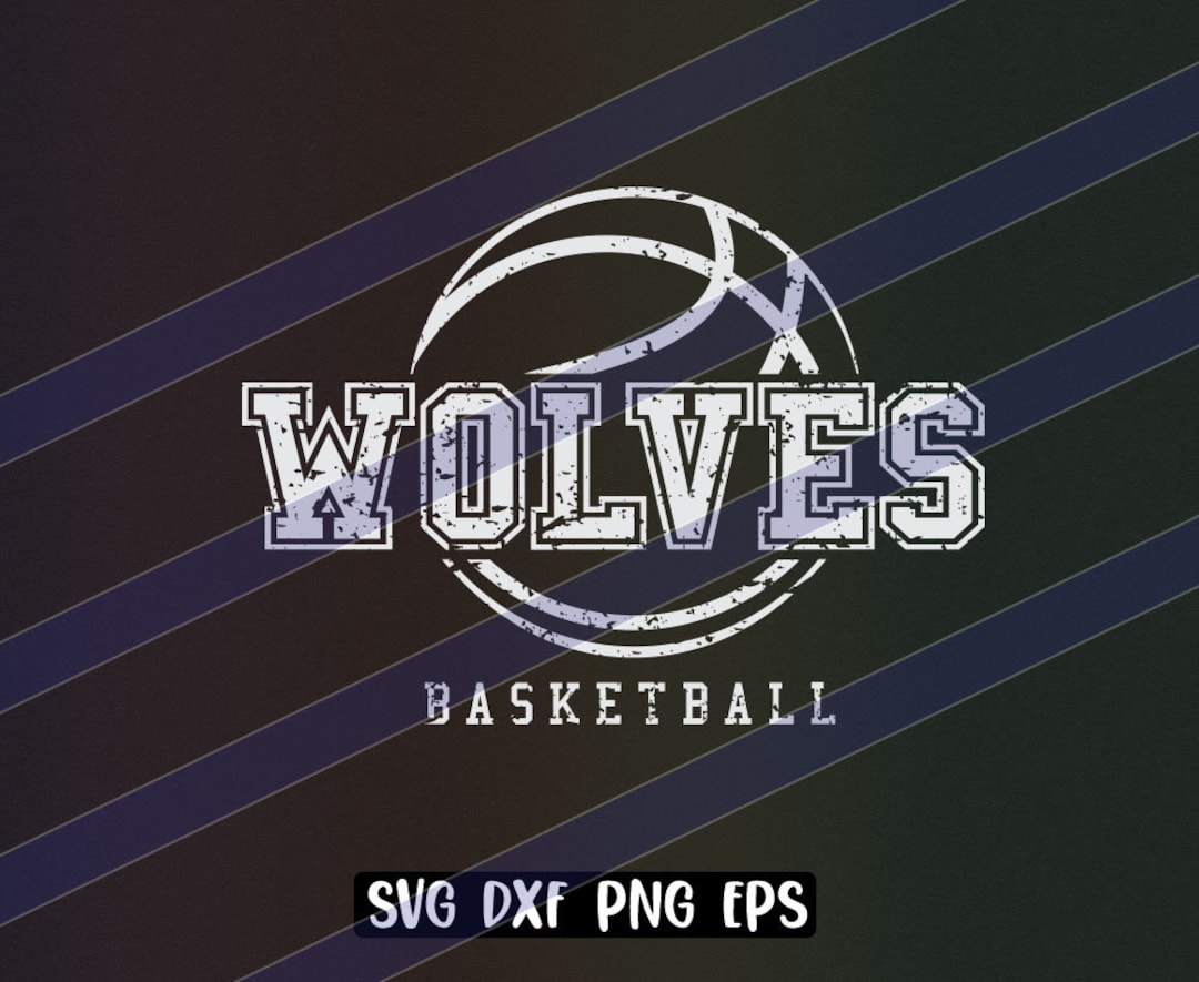 Wolves Basketball Cutfile Download Svg Dxf Png Eps School Spirit ...