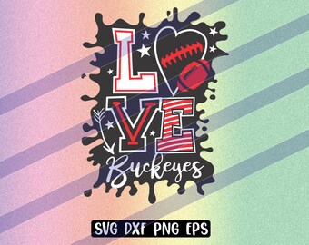 Football Buckeyes Svg - Etsy