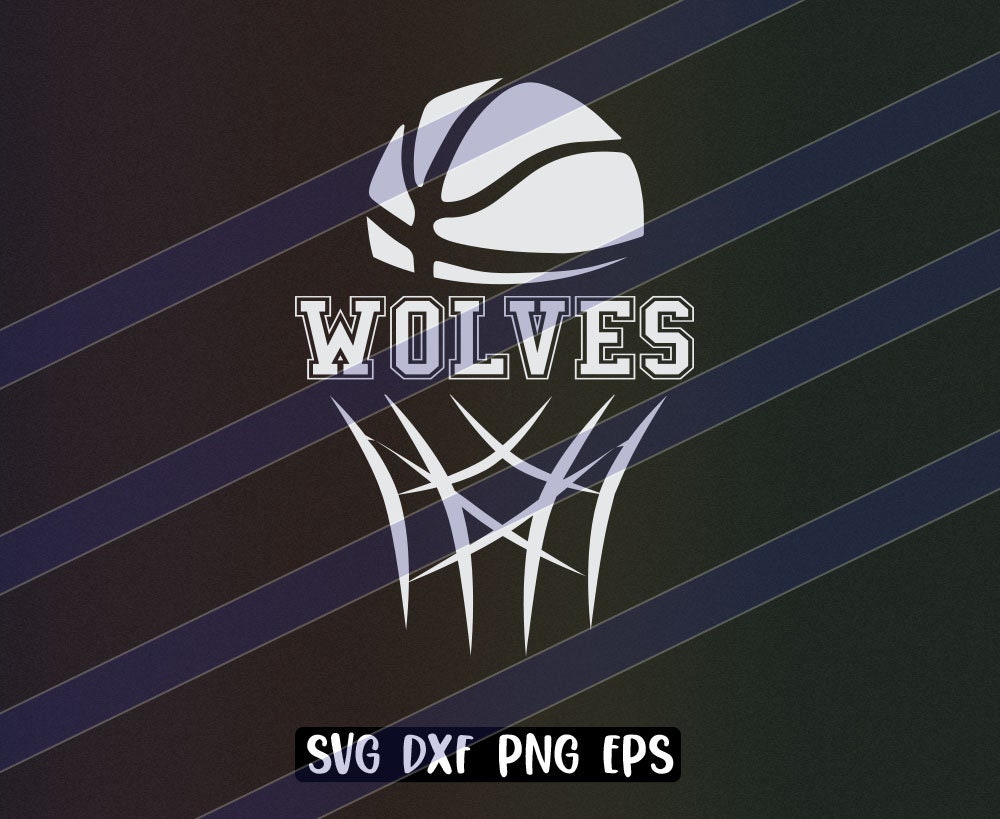 Logo De Los Lobos Baloncesto Lobos Plateados Listos Para La