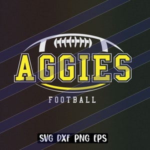 Aggies Svg Dxf Png Eps Cricut Cutfile School Cheer Team Spirit Logo - Etsy