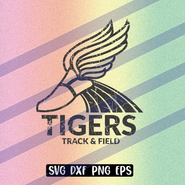 Tigers Track and Field Png - Etsy
