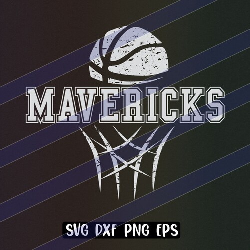 Mavericks Svg Sublimation Png School Pride School Spirit - Etsy