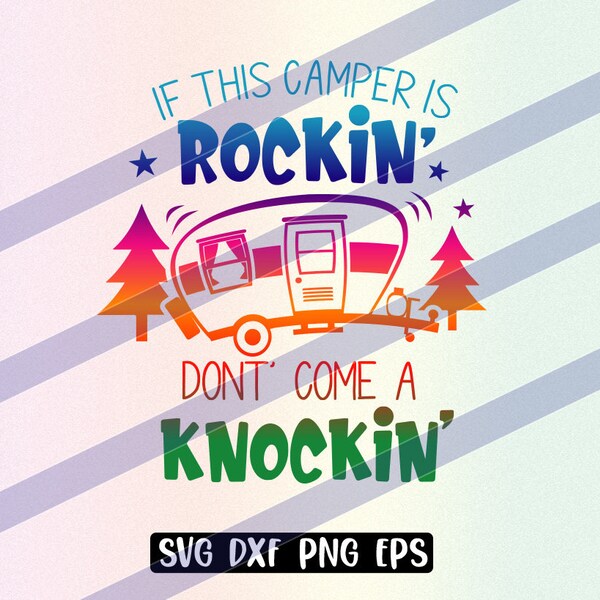 Of the Trailers a Rockin Don't Come a Knockin Svg - Etsy